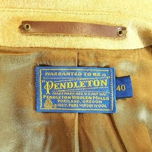 Pendleton | Jackets & Coats | Pendleton Coat Camel Tan Virgin Wool ...